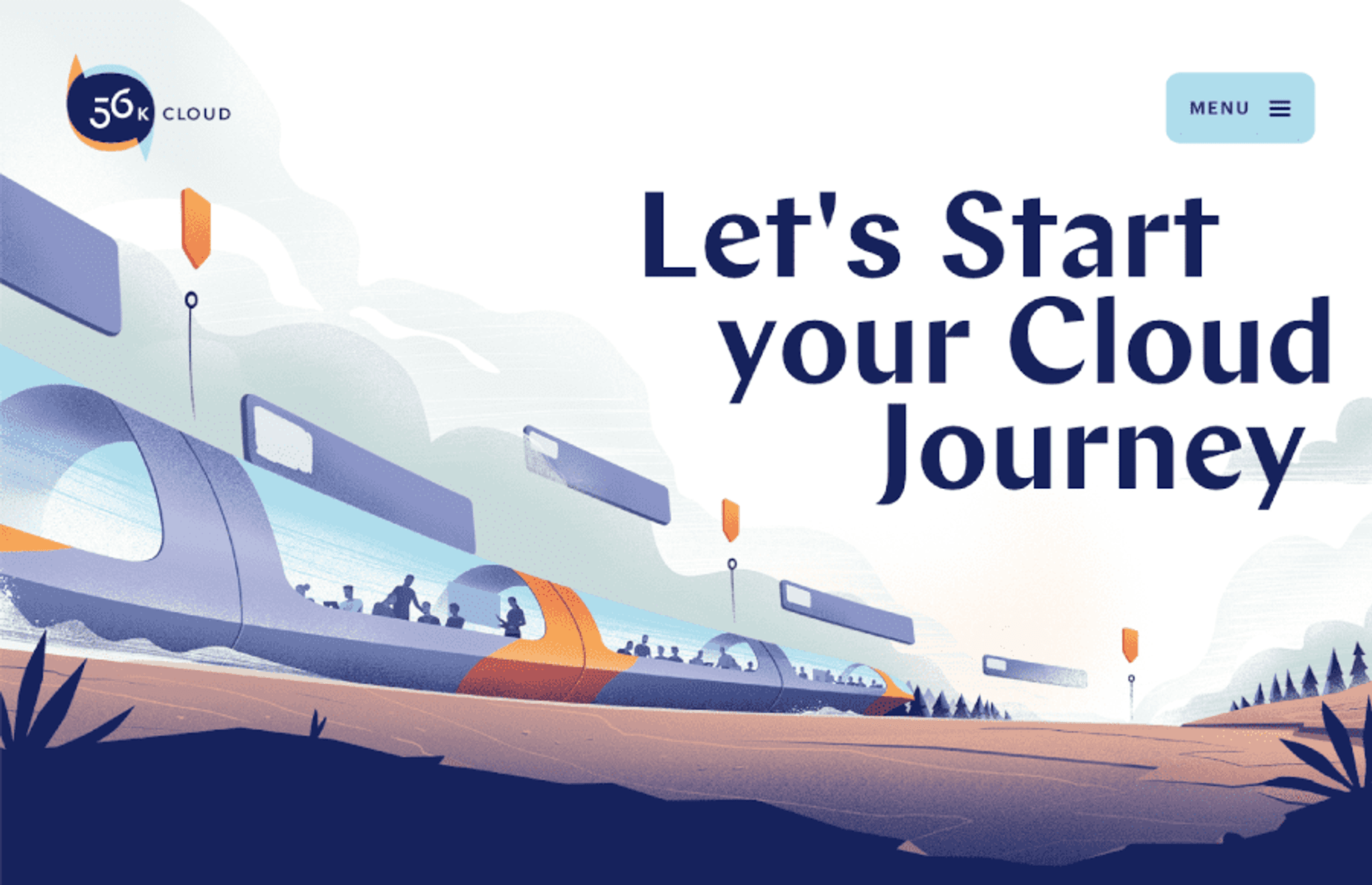 Branding a Tech Company to non-Tech - 56k.Cloud